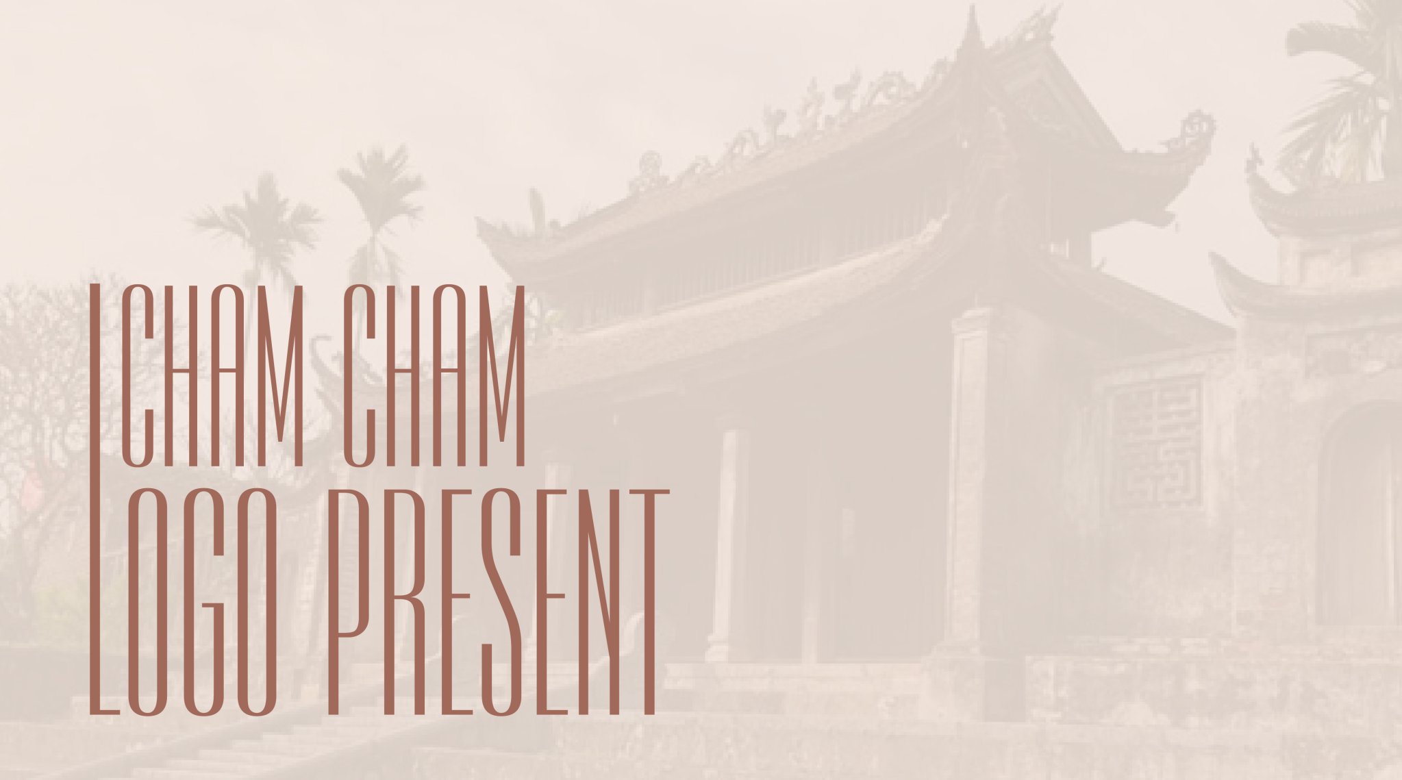 Thiet ke logo duoc lieu va hang thu cong truyen thong Cham Cham 2